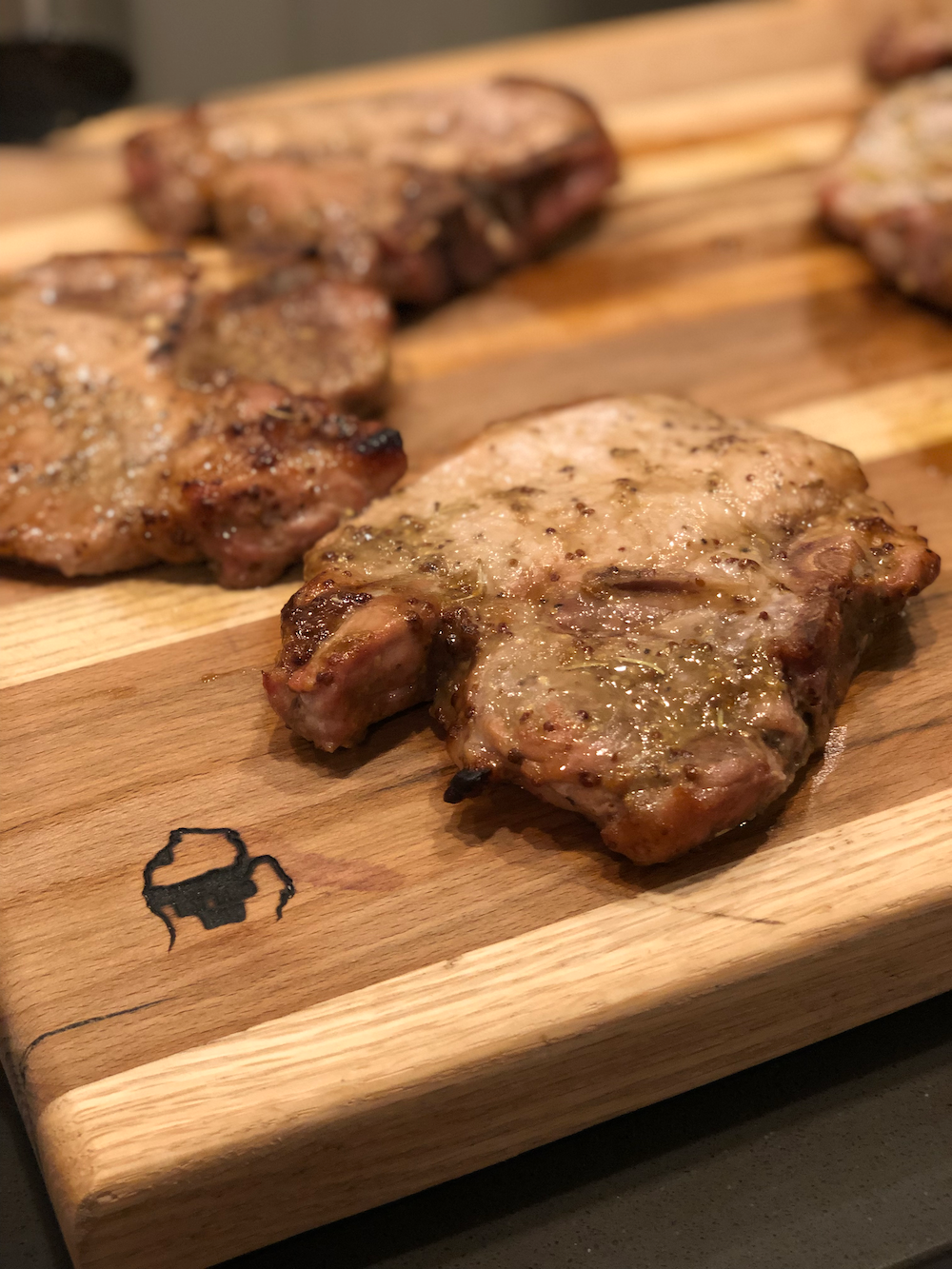 Mustard Balsamic Pork Chops – Fustini's Oils & Vinegars
