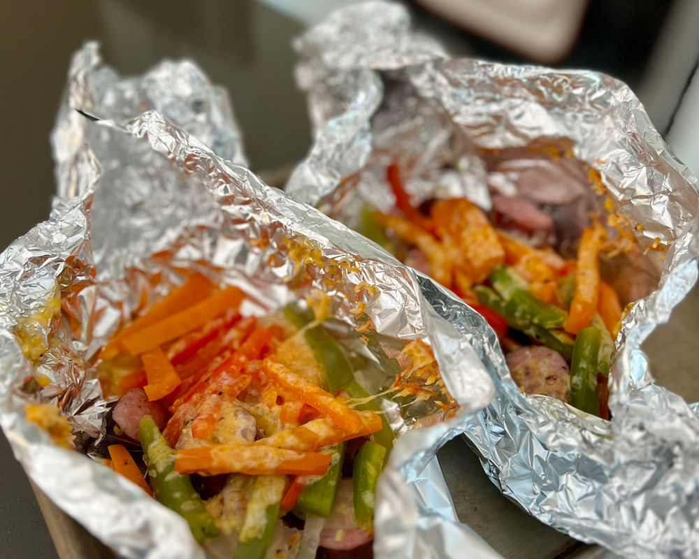Sausage and Pepper Foil Packets – Fustini's Oils & Vinegars