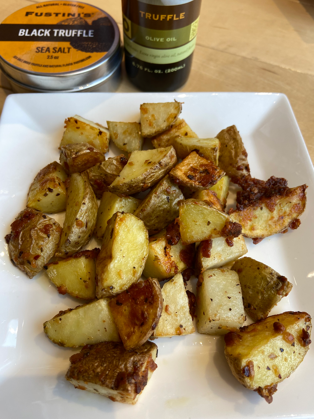 Roasted Parmesan Truffle Potatoes – Fustini's Oils & Vinegars