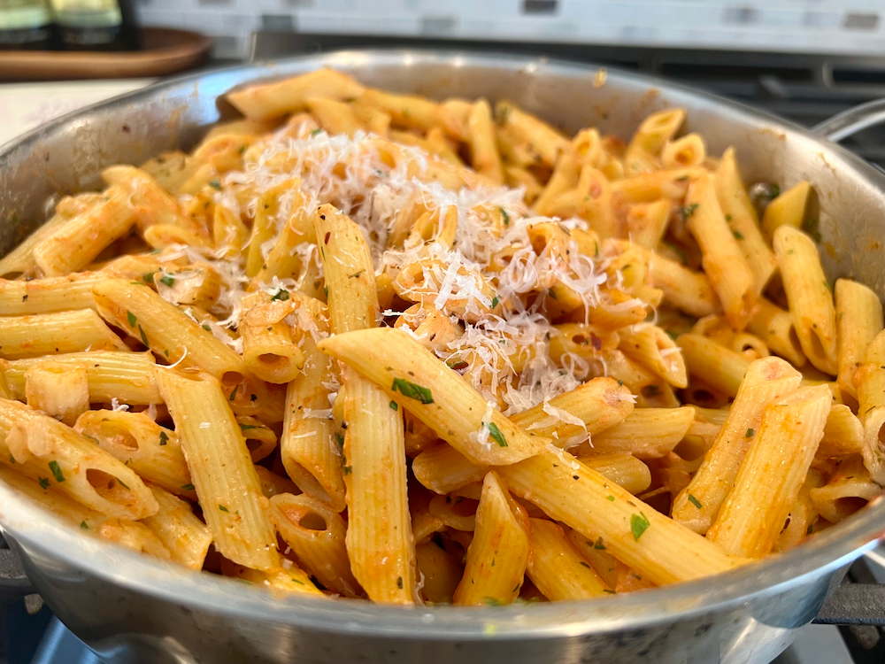 Light Creamy Penne Pasta – Fustini's Oils & Vinegars