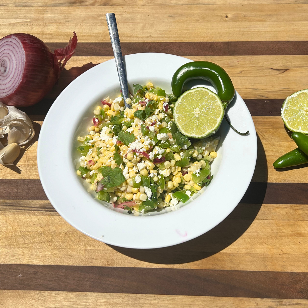 Spicy Corn and Pepper Salad – Fustini's Oils & Vinegars