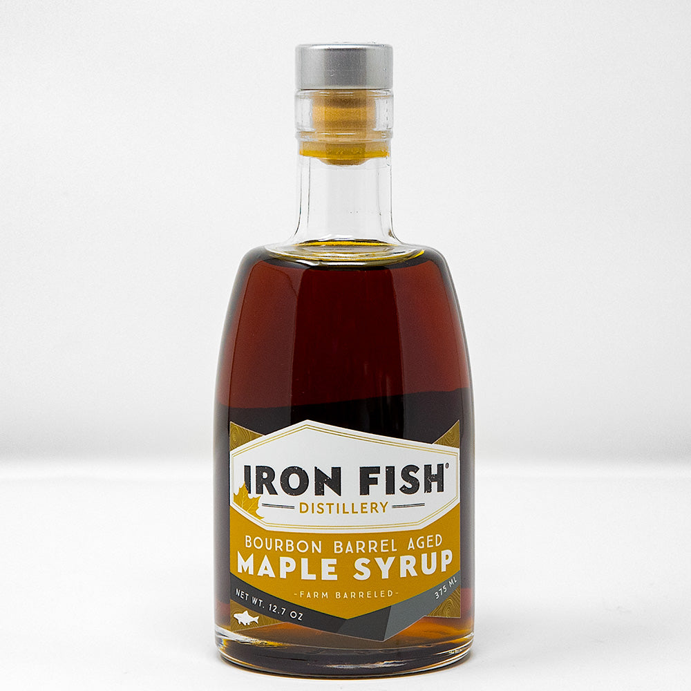 Iron Fish Bourbon Barrel Aged Maple Syrup | Fustini's – Fustini's Oils ...